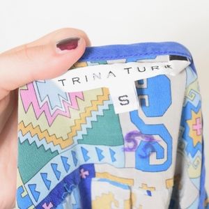 Trina Turk | Tops | Trina Turk Washed Silk Blouse | Poshmark